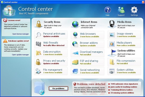 Control Center Virus Removal Guide - RemoveVirus.org