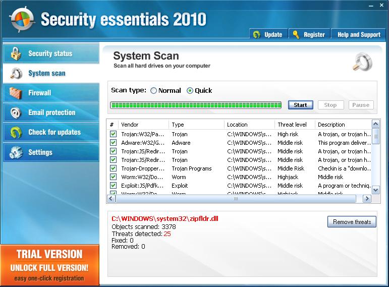 Security Essentials 2010 Removal - RemoveVirus.org