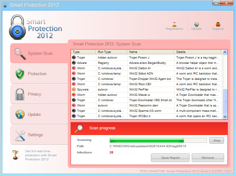 Remove Smart Protection 2012 - RemoveVirus.org