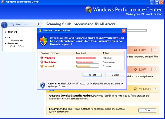 Windows Performance Center Removal - RemoveVirus.org