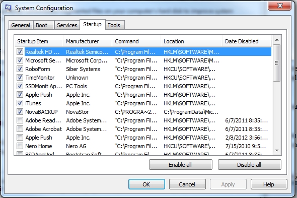 How to Use msconfig - RemoveVirus.org