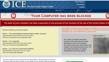 Ice Cyber Crimes Center | How to Remove - RemoveVirus.org
